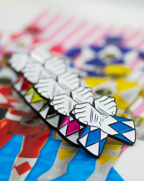 Power Rangers Pins – Nostalgia Vault
